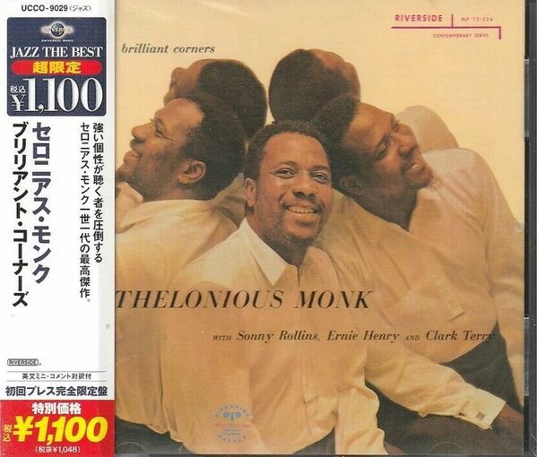 Thelonious Monk. Brilliant Corners (Japan, Riverside Records, UCCO-9029, 2007, импортн. компакт-диск) CD