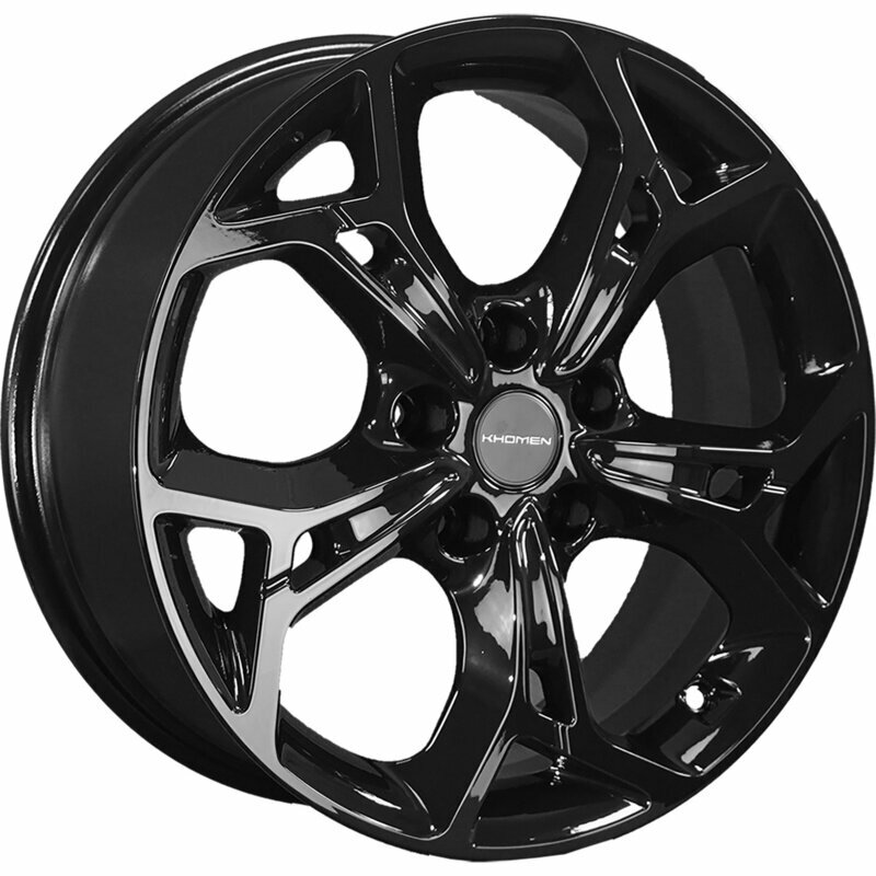 Литой колесный диск Khomen Wheels KHW1702 (Forester) 7x17/5x114,3 ET48 D56,1 Black