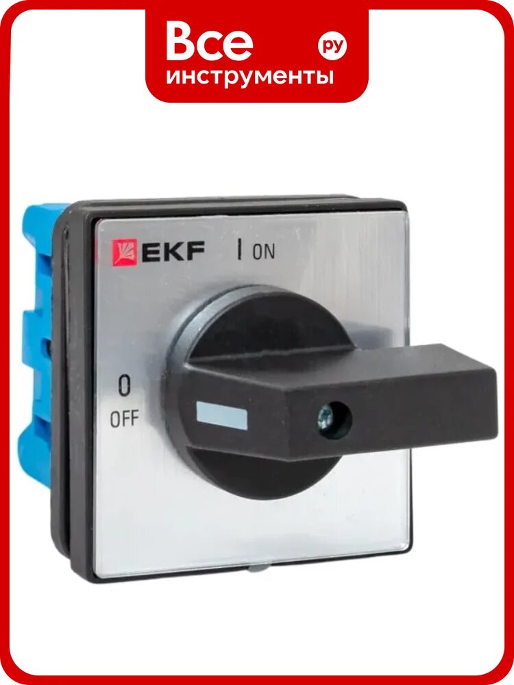 Переключатель кулачковый EKF ПК-2-13 16А 3P «вкл-выкл» IP65 pk-2-13-16-65