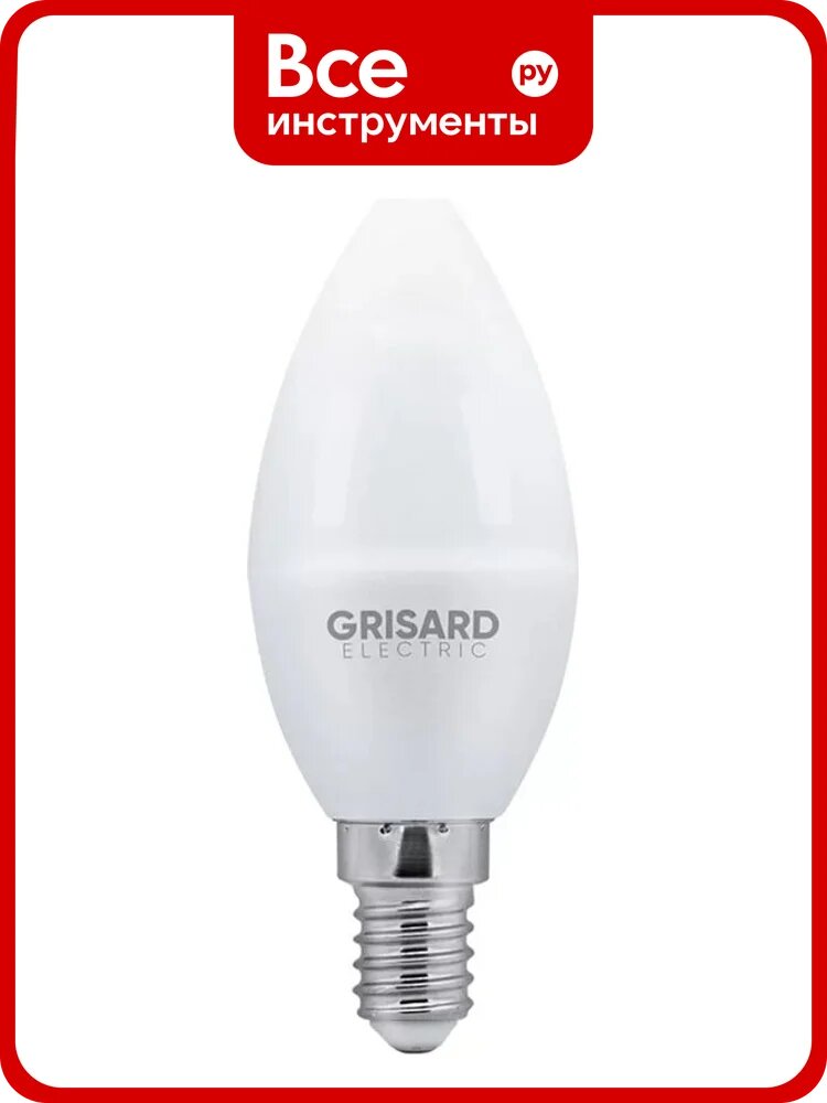 Светодиодная лампа Grisard Electric свеча С35 E14 11Вт 3000K GRE-002-0109(1)