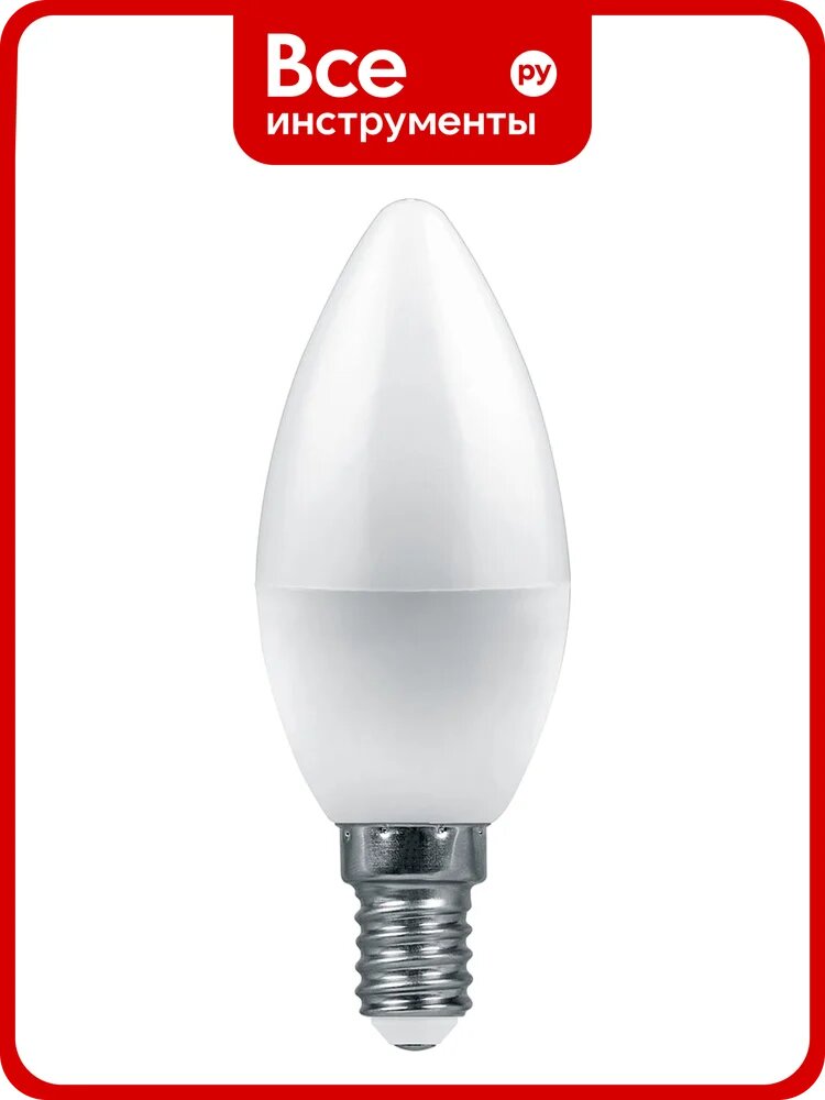 Лампа светодиодная FERON диммируемая LB-771 Свеча E14 11W 230V 4000K, 51056