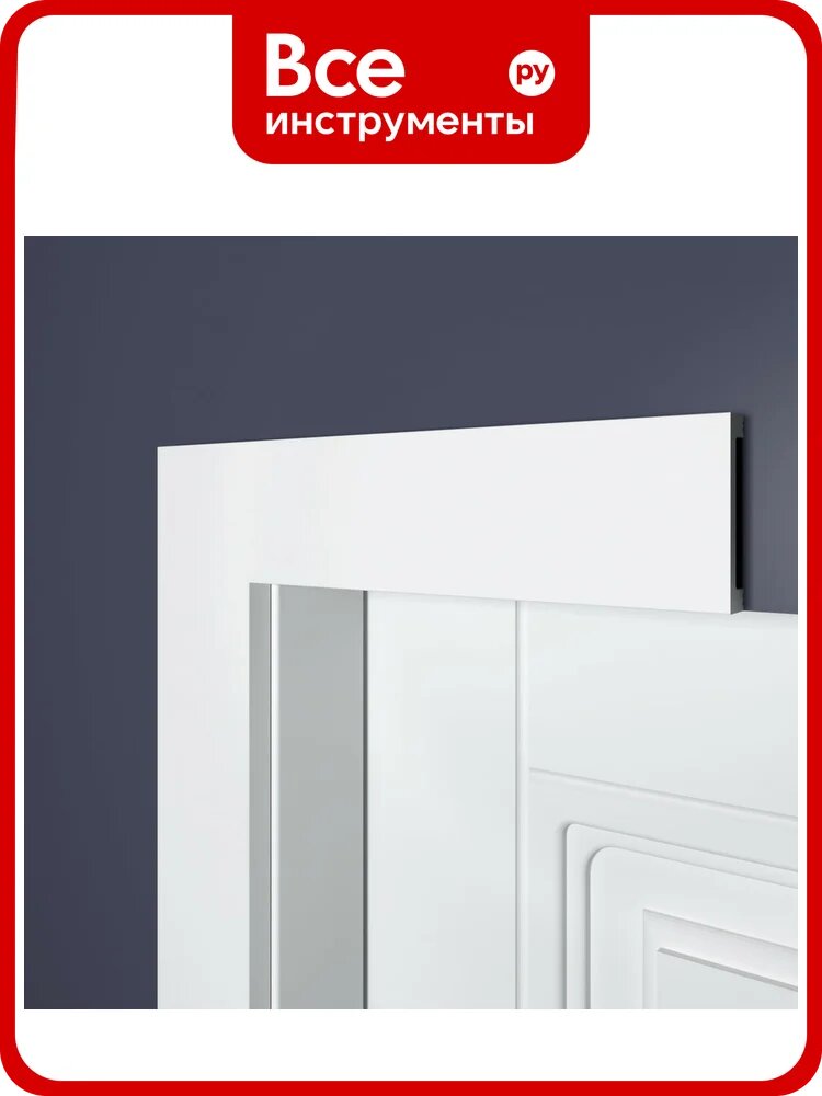 Наличник дверной Bello Deco XPS Н 00-00105279, полистирол, белый, 70х15 мм