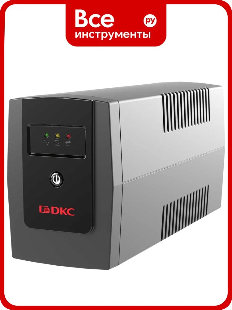 Линейно-интерактивный источник бесперебойного питания DKC серии Info, 600 ВА/360