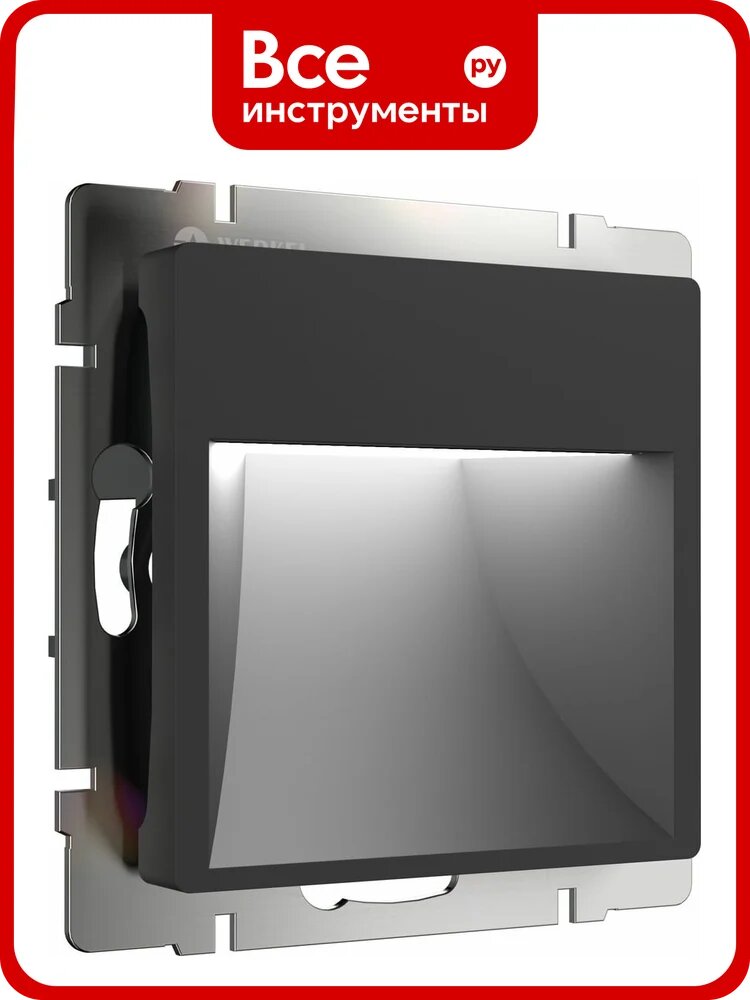 Встраиваемая LED подсветка WERKEL W1154108 a051615 оконечный светодиодный модуль белой подсветки, черный корпус