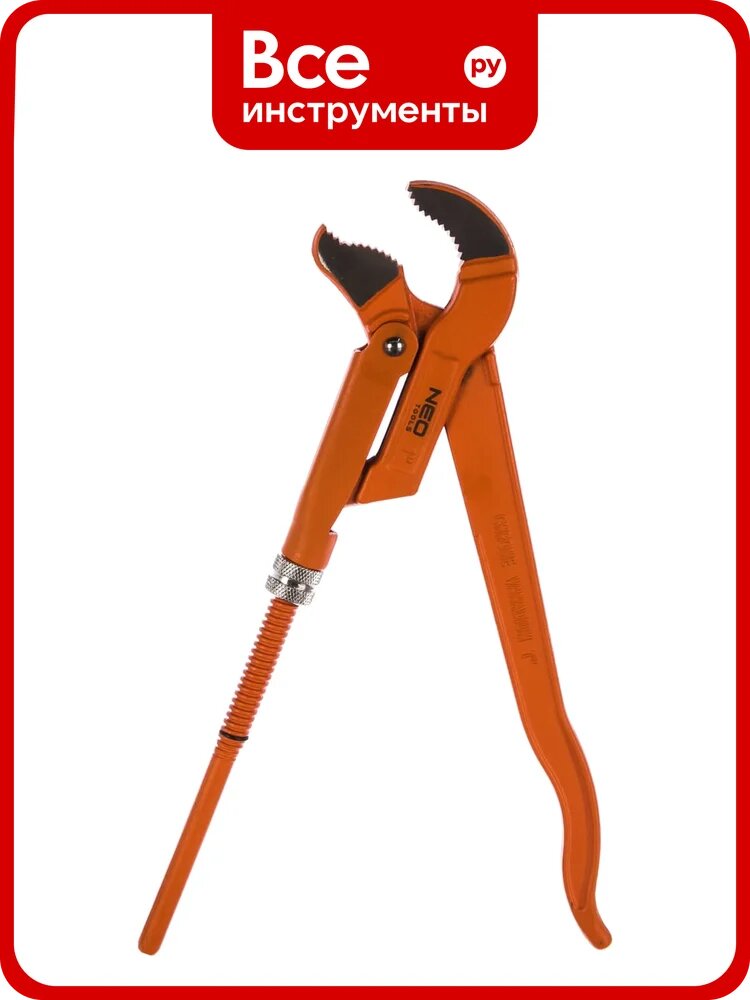 Трубный ключ NEO Tools №1 02-121, хромованадиевая сталь, 330мм