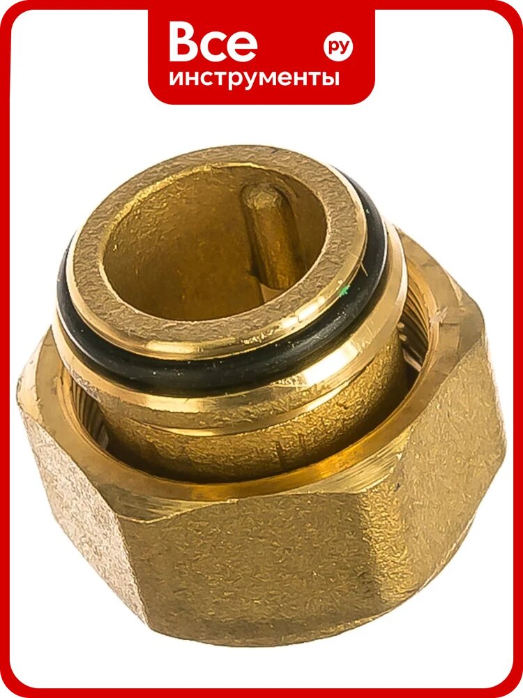 Переходник для коллекторов FAR М33х1.5 – 3/4" НР FK 8791 34, латунный соединительный элемент с резьбой