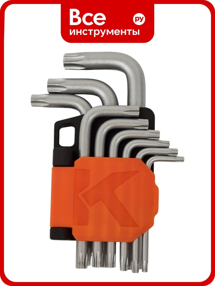 Набор ключей TORX KENDO 9 шт. 20741