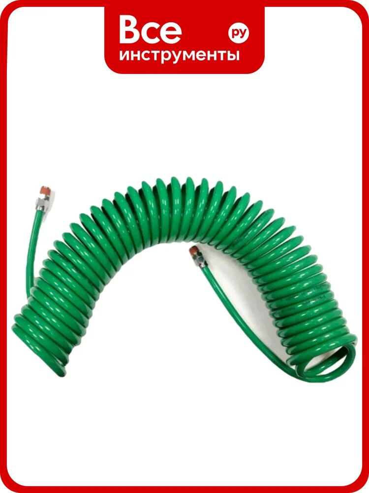 Воздушный шланг с фитингом Hans 1/4" 6.5x10x10 м 8605-610
