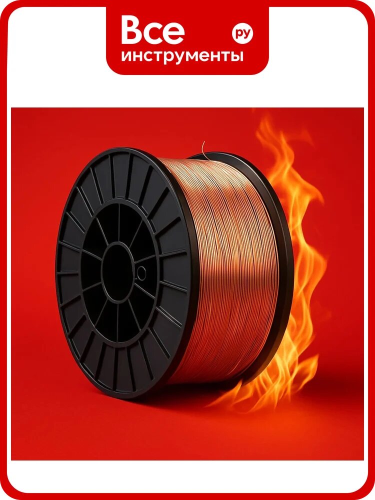 Проволока омедненная BlackWeld ER70S-6 0.8 мм по 1 кг 150032