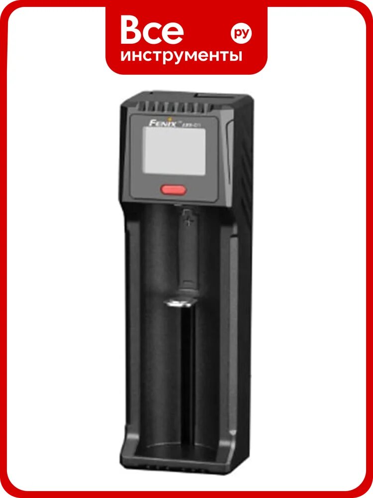 Зарядное устройство Fenix ARE-D1, для Ni-Cd/Ni-Mh/Li-Ion аккумуляторов, ЖК-дисплей