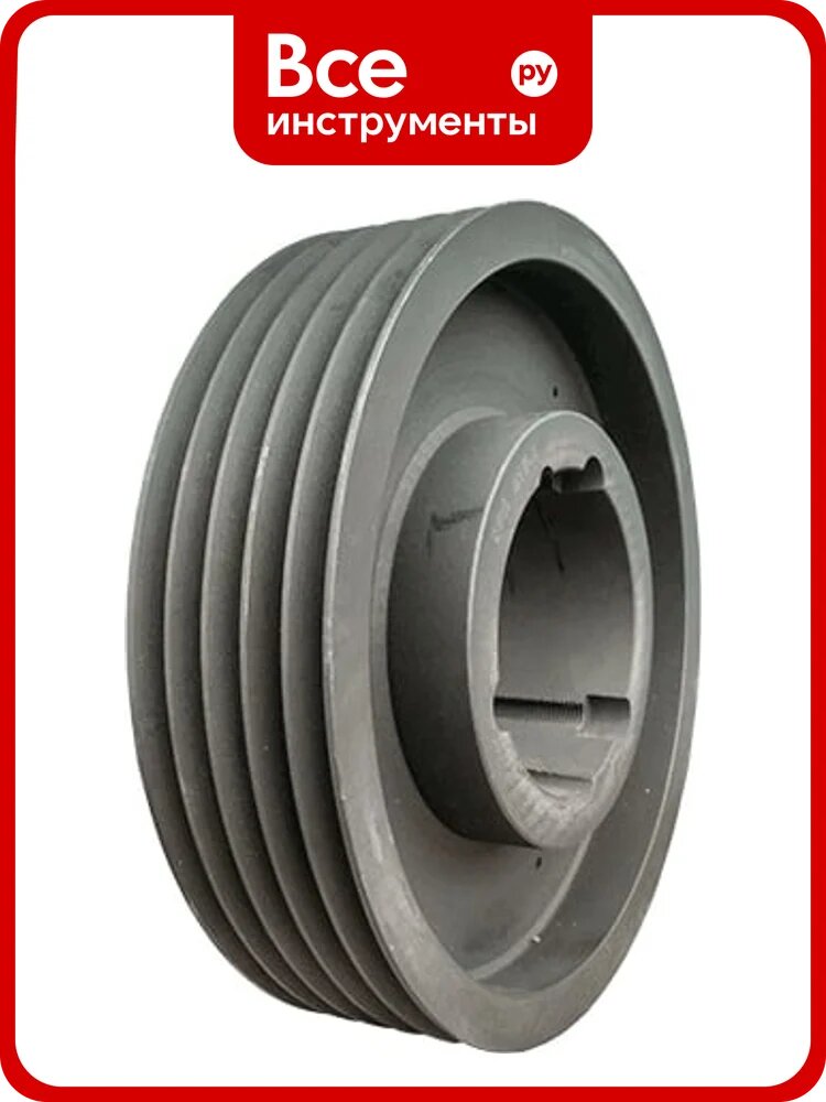 Клиновой шкив SKF SPB 280/5 TB, чугун, 5 канавок, посадочное отверстие под втулку Taper Bush, для привода систем