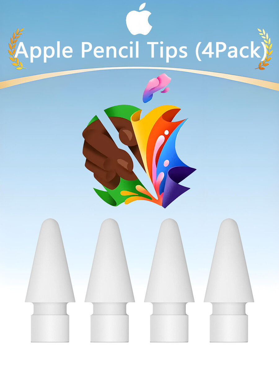 Apple Наконечники для Стилусы Apple Pencil Tips 4 pack запасные сменные наконечники 4 штуки