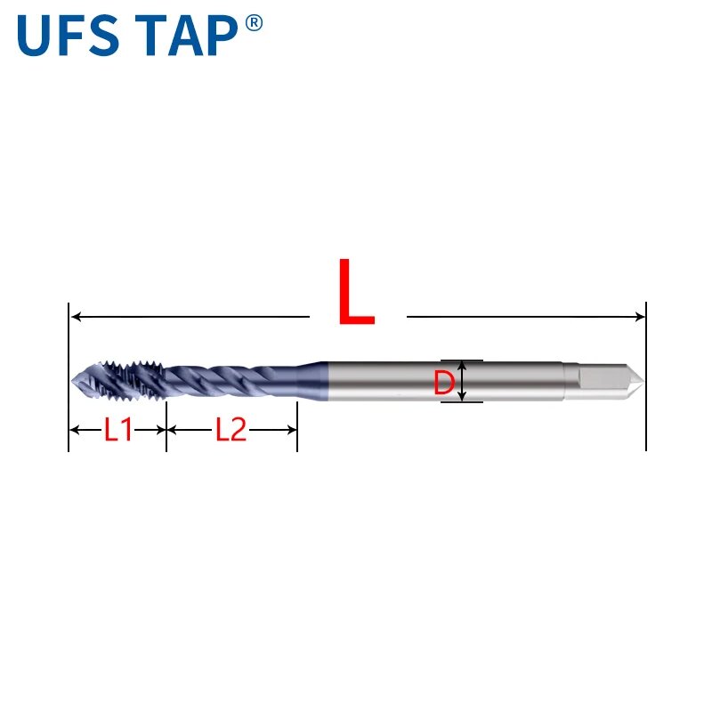 Метчики UFS TAP HSSE-M35 DIN 371 376 M2-M24