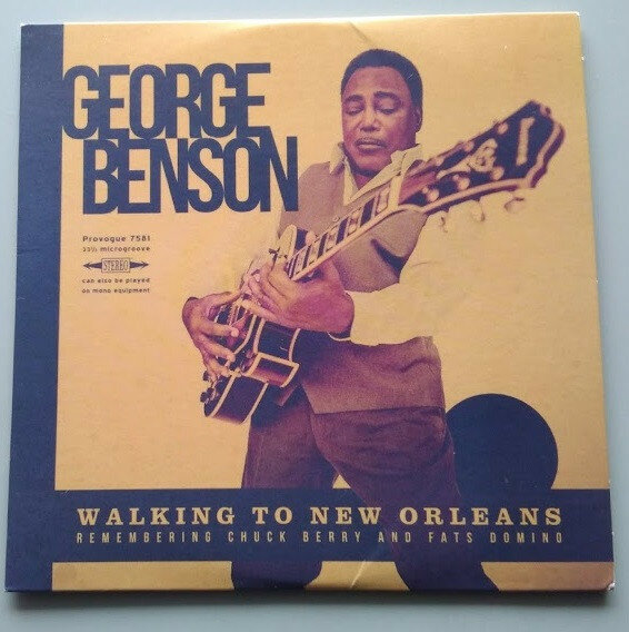 Компакт-диск GEORGE BENSON - WALKING TO NEW ORLEANS: CHUCK BERRY, FATS DOMINO(2019, CARDBOARD SLEEVE)(PROMO CD) (0 CD)