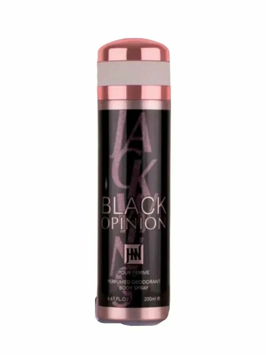 Дезодорант арабский Black Opinion от Jackwins, 200 мл