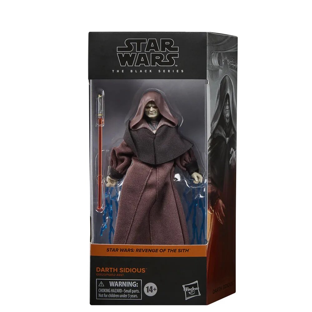 Фигурка Hasbro Star Wars The Black Series Дарт Сидиус и Супер-боевой дроид 15 см