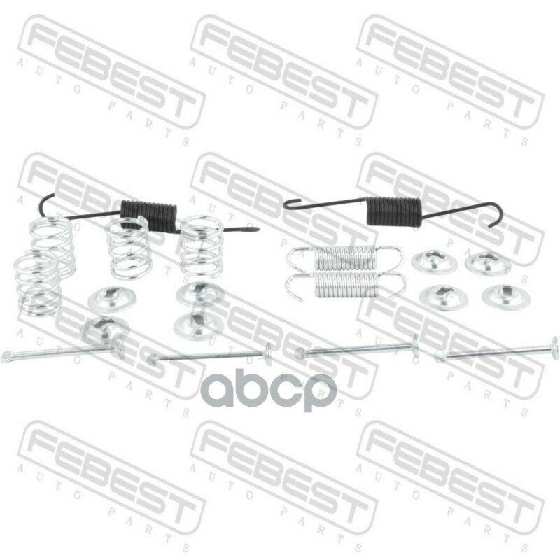 Монтажный комплект барабанных колодок (на ОБЕ стороны) TOYOTA, SCION 0104-CA20R-KIT Febest арт. 0104-CA20R-KIT