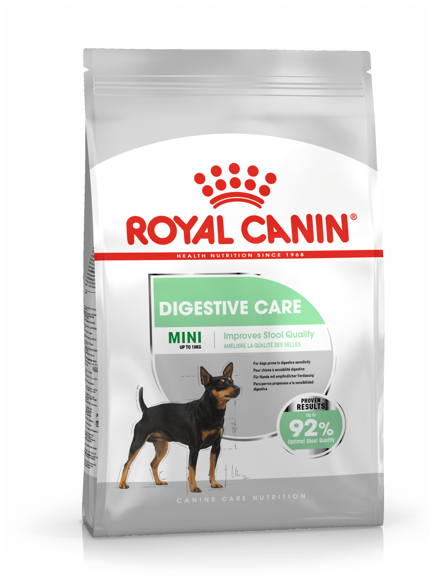 Сухой корм для взрослых собак Royal Canin Mini Digestive Care для мелких размеров с чувствительным пищеварением, 1 кг.