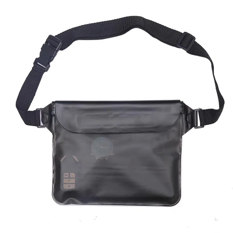 Водонепроницаемая сумка для телефона RPXBGUCKARHG Черный, Black 1pcs