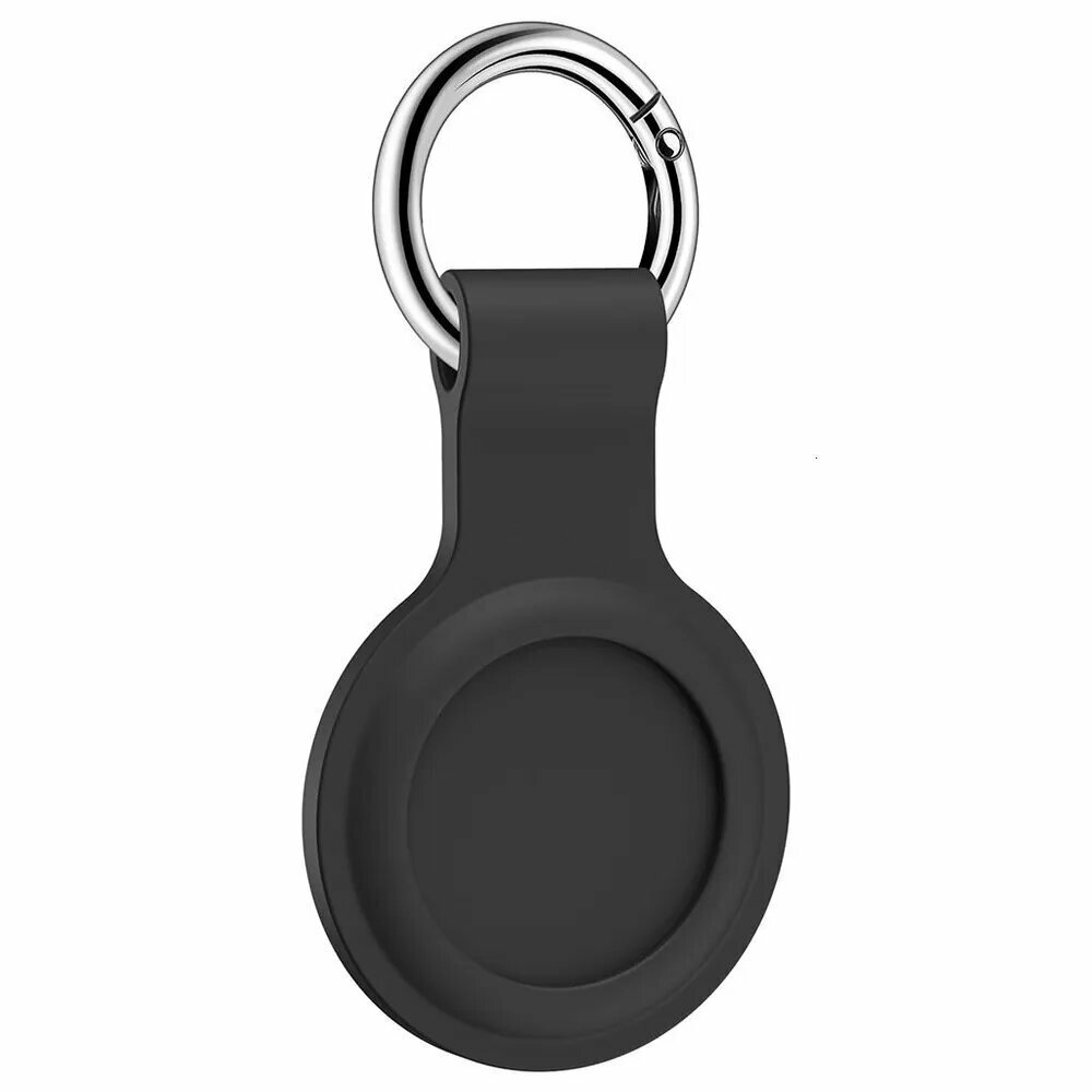 Чехол для Airtags Силиконовый Ударопрочный Совместимый с Bluetooth, Серый