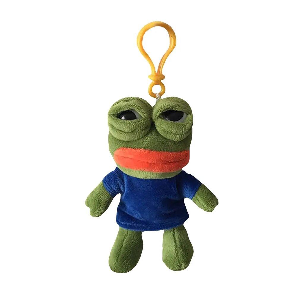 Мягкая игрушка Пепе the Frog из плюша для перерывов на сон в офисе, 12 см, мальчик