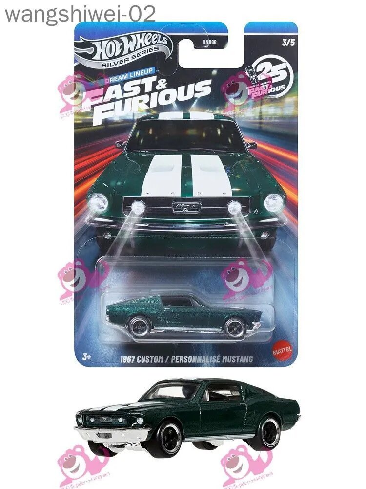 Машинка коллекционная Mattel 2026 HNR88 Fast & Furious 67 Custom Mustang