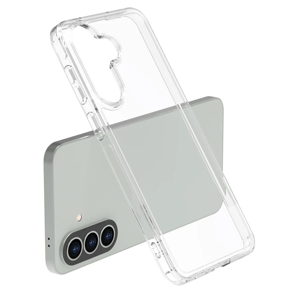 Чехол LeReach для Samsung A07 A16 A17 A27 A37 A55 A56 A57, гибкий бронированный чехол из двух материалов, 98% прозрачный, устойчивый к царапинам, тонкий чехол