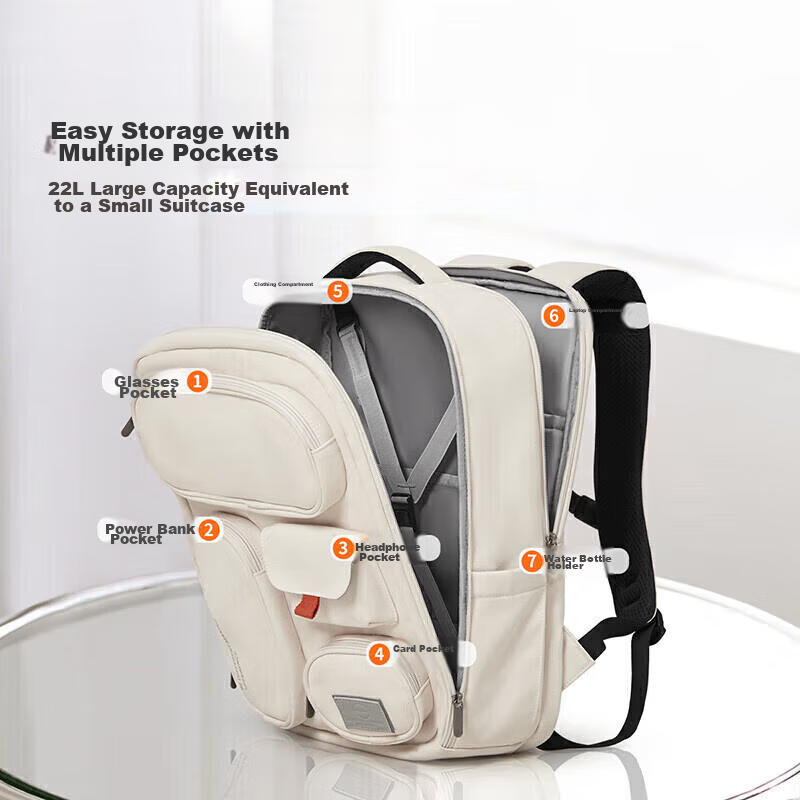 Рюкзак MIXI, Travel Bag Large Capacity Laptop Bag Backpack Backpack Stude, большая вместимость, для путешествий, городской, школьный, для мужчин
