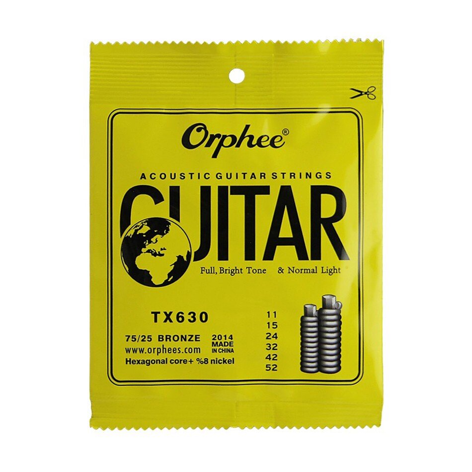 Orphee TX-630 - Струны для акустической гитары
