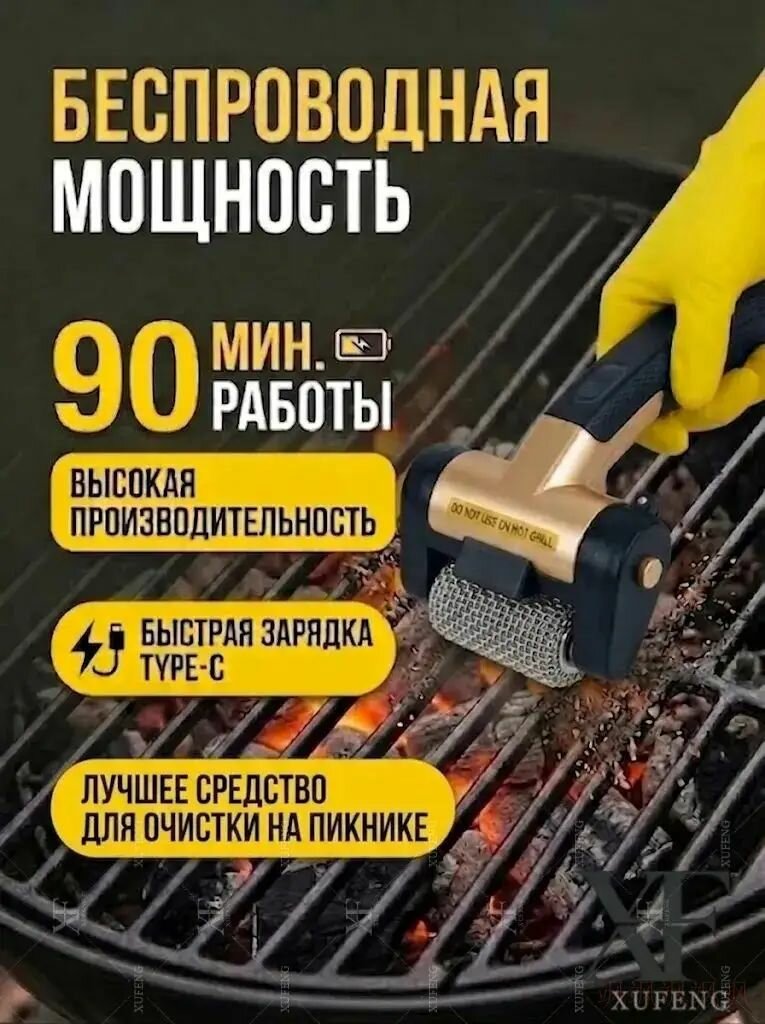 Щетка для чистки гриля, 1 предм.