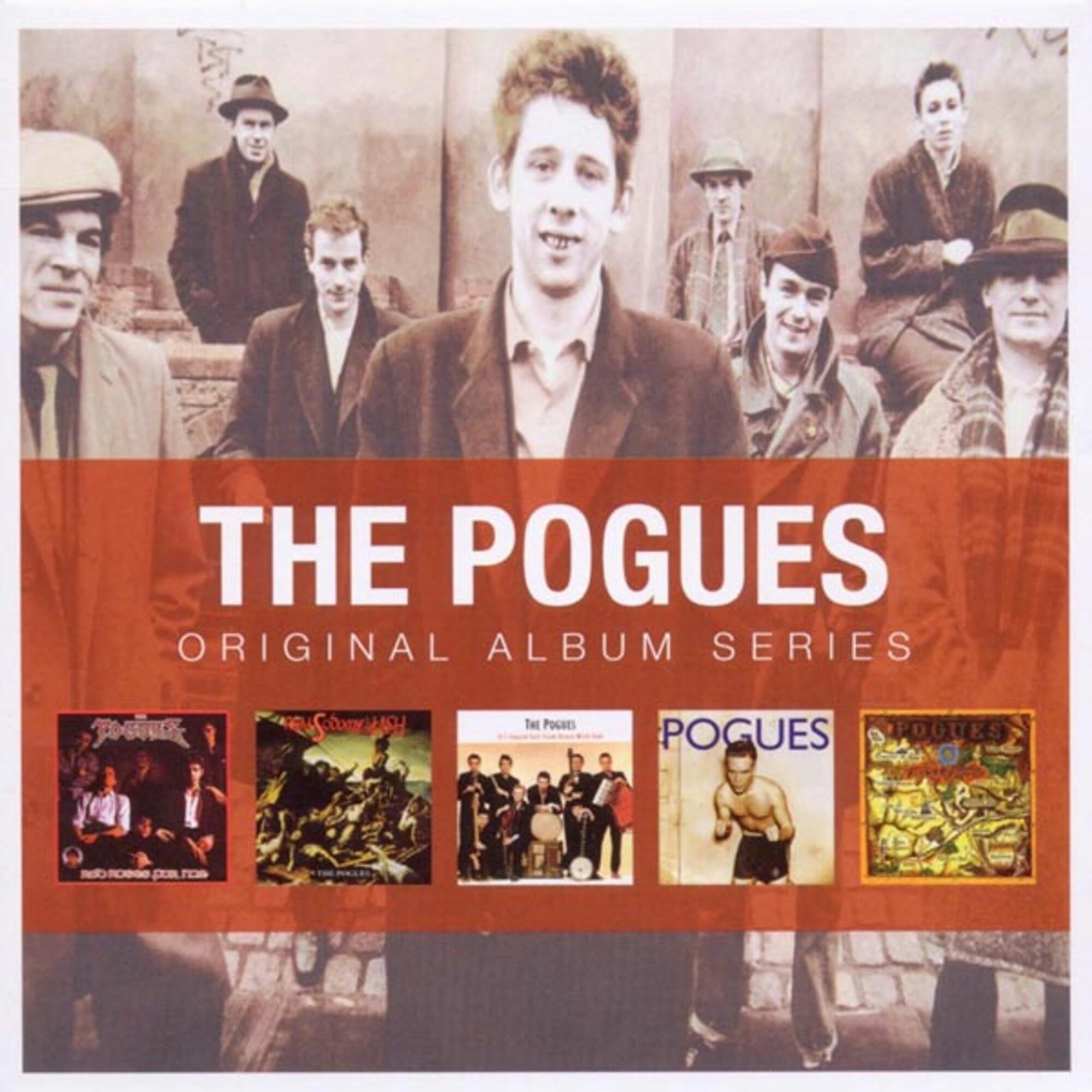 The Pogues: Original Album Series (5CD), 2009, Rhino, Диск Музыкальный