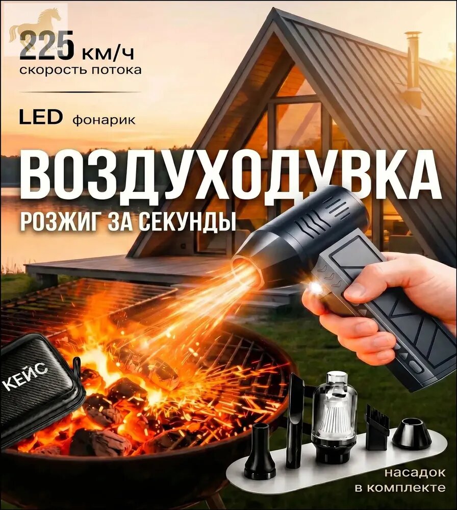 Качественный аккумуляторный турбовентилятор для компьютера и автомобиля, премиумветродуйка для ПК
