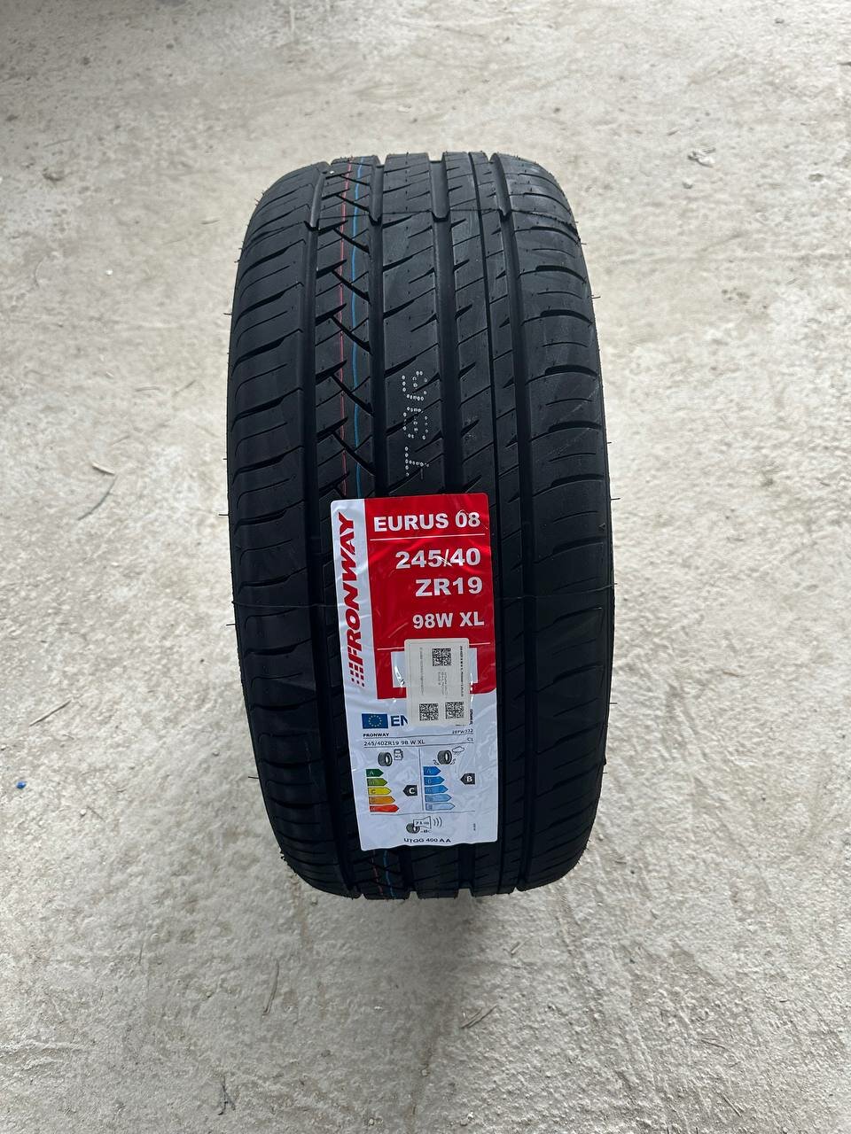 Шина летняя 245/40R19 98 W XL FRONWAY EURUS 08 Автомобильная резина