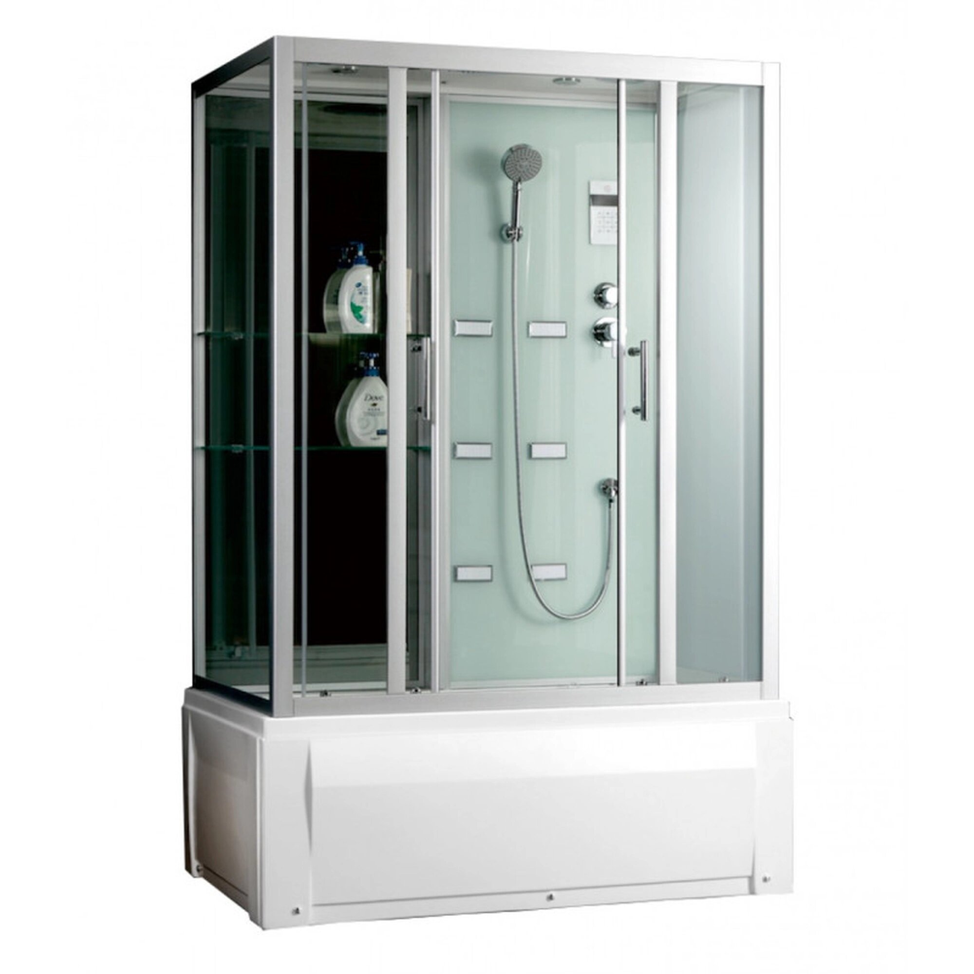 Душевая кабина Frank F557 с паром 170х85, 2098721