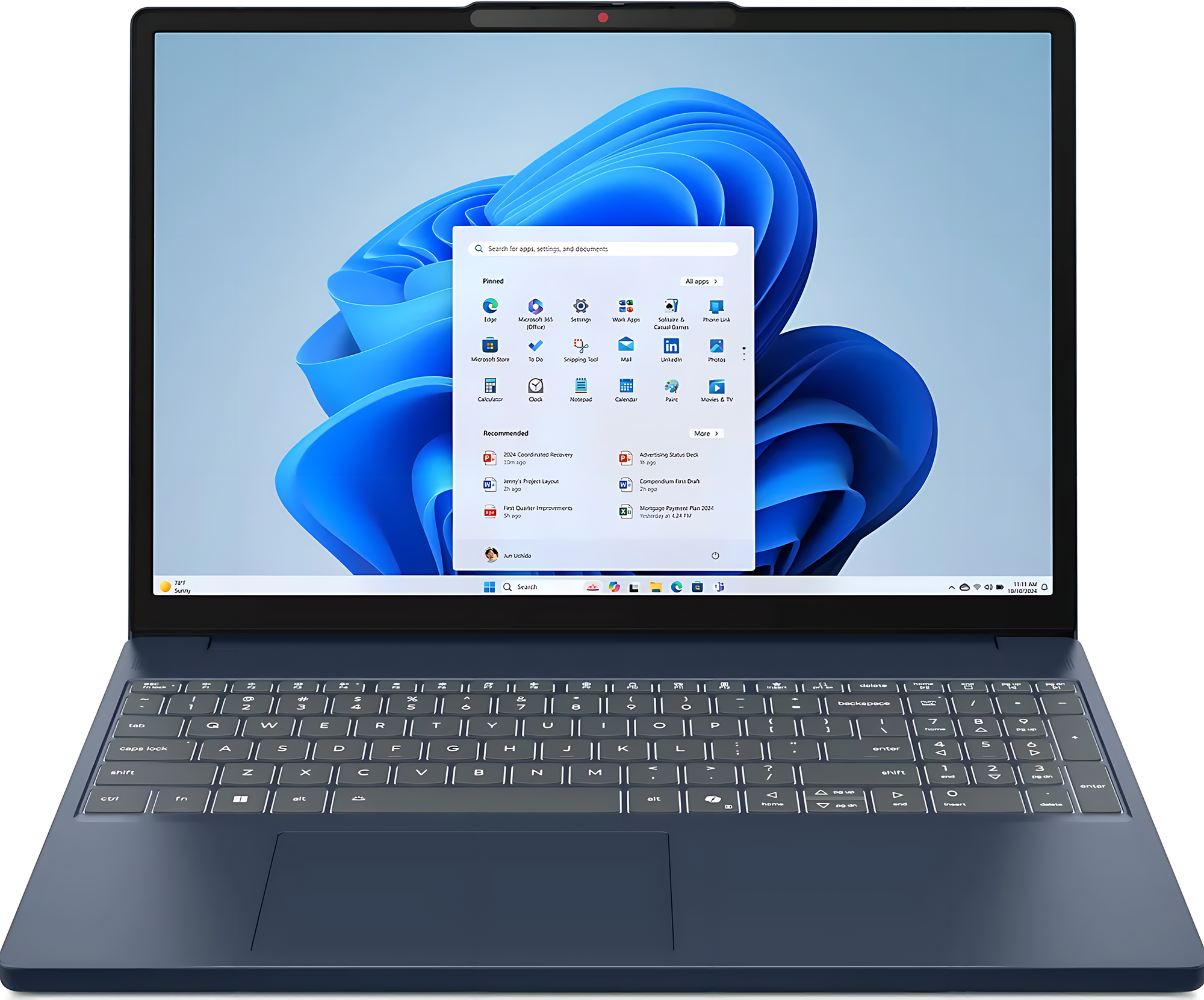 Ноутбук Lenovo IdeaPad Slim 3 15ARP10 83K700B0PB (AMD Ryzen 5 3300 MHz (7535HS)/16384Mb/512 Gb SSD/15.3"/1920x1200/Win 11 Home)