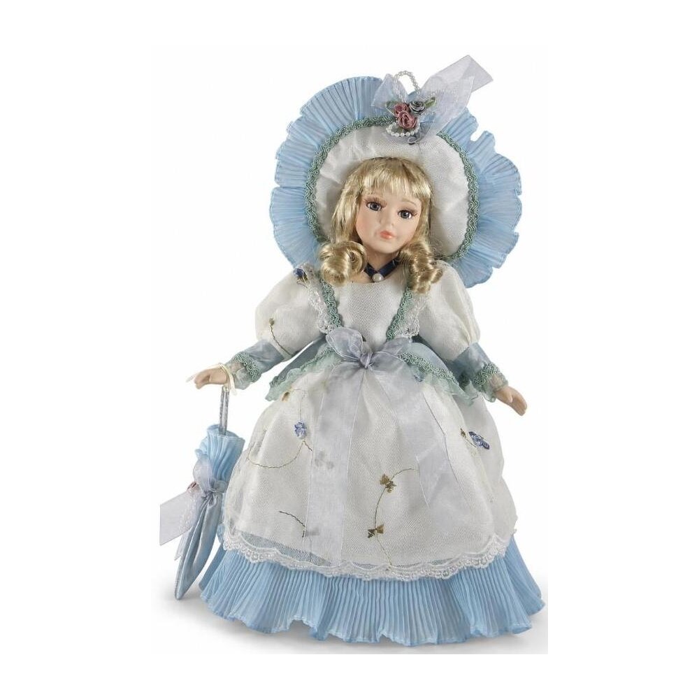 Polly Dolls YF-12396 Кукла фарфоровая 12- на подставке джульетта, polly dolls