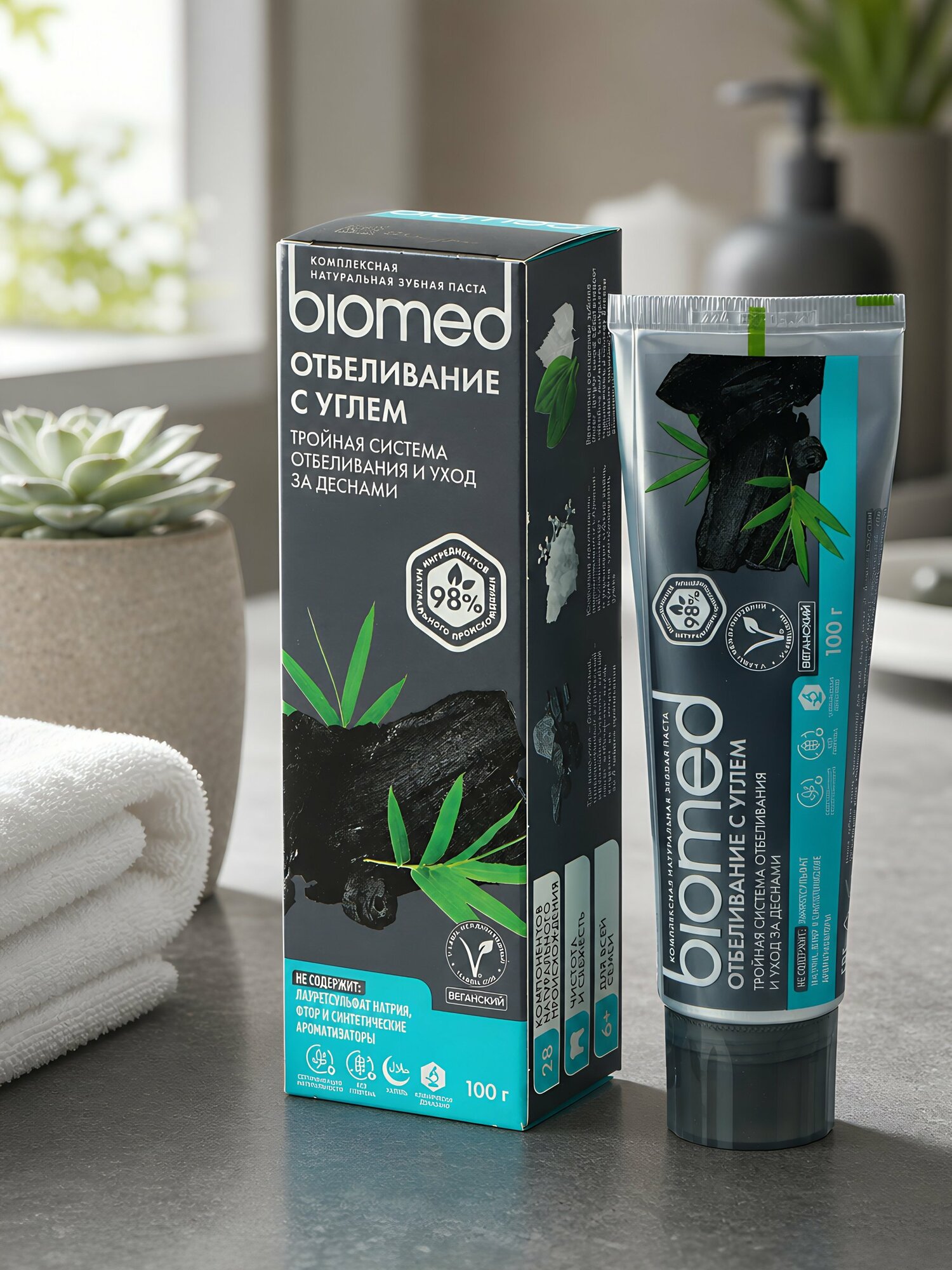 Зубная паста Biomed White Complex 100 г для взрослых, Россия
