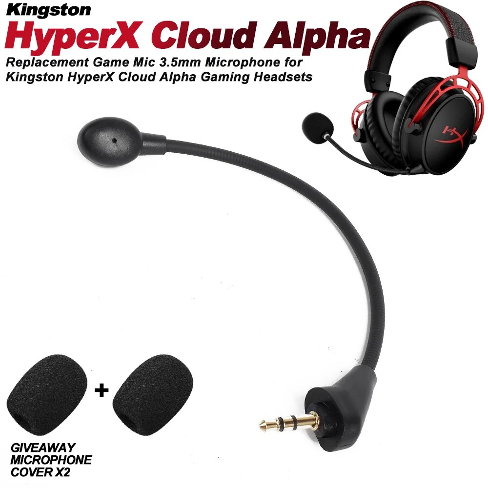 Микрофон HyperX Cloud Alpha, черный