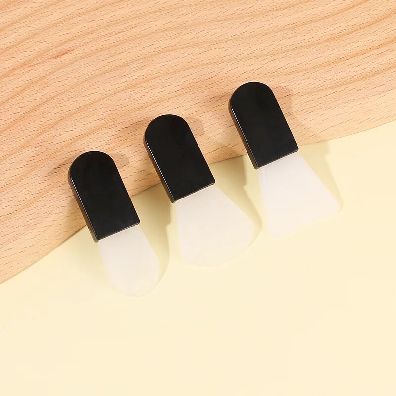 Набор силиконовых кистей для макияжа 3PCS y492-3PC-black