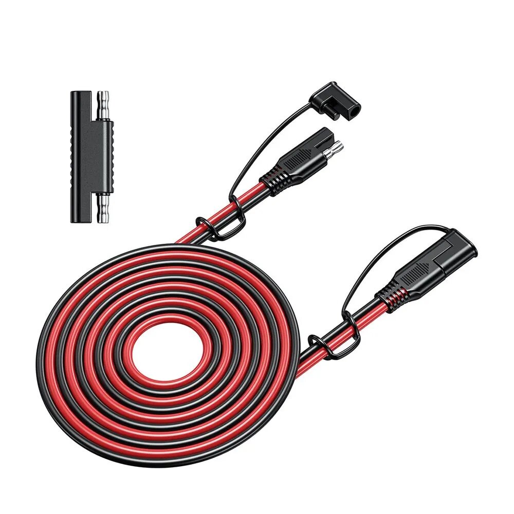 SAE-удлинительный кабель с двойными разъёмами, 16 AWG, 8 м, медный провод