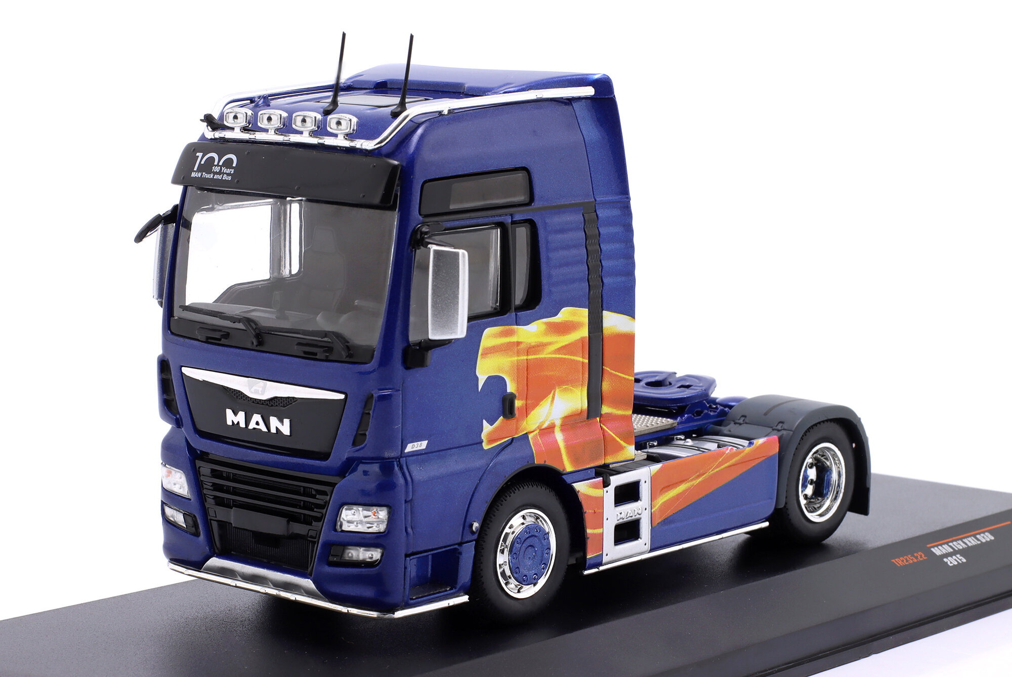 Модель коллекционная IXO Man tgx xxl 038 year 2020 blue / man тгкс ксксл 038 синий