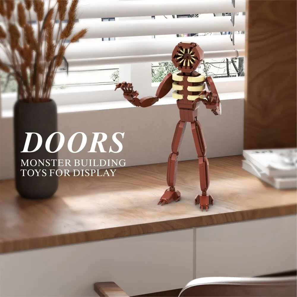 Конструктор пластиковый "Doors" Фигурка Коричневый монстр, 388 деталей, для детей от 6 лет, Абс-пластик — фото 1