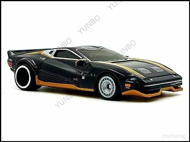 Игрушечная машинка Hot Wheels Pop Culture Quadra Turbo-R V-Tech, масштаб 1/64, металл, для детей от 14 лет — фото 1