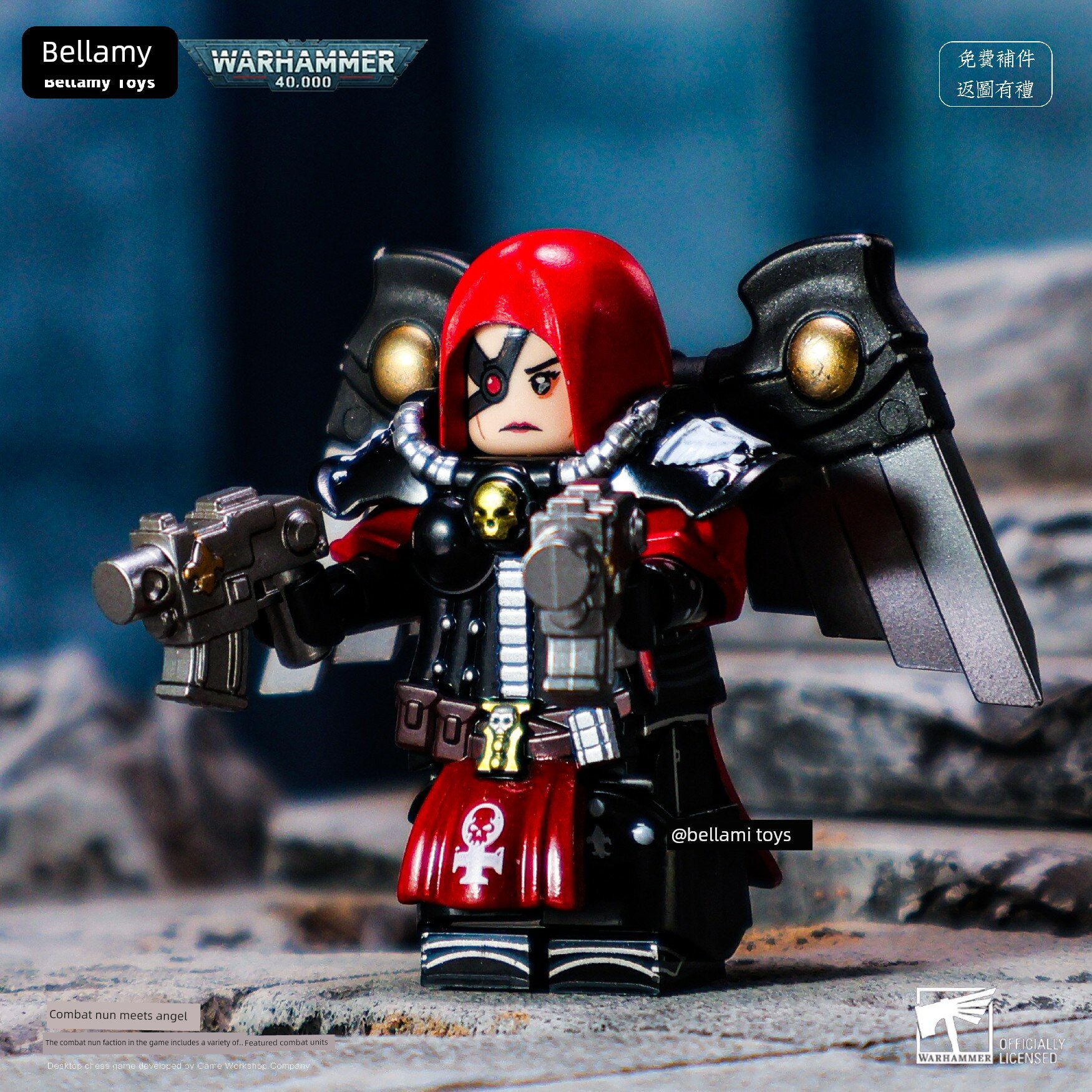 Warhammer 40k Серафим Ангел Минифигурка - Подробная Лего Сборная Модель для Коллекционеров Вселенной