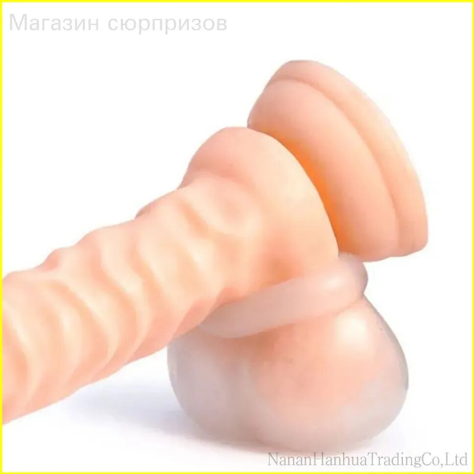 Прозрачный мешочек для мошонки с фиксирующим кольцом для ролевых игр