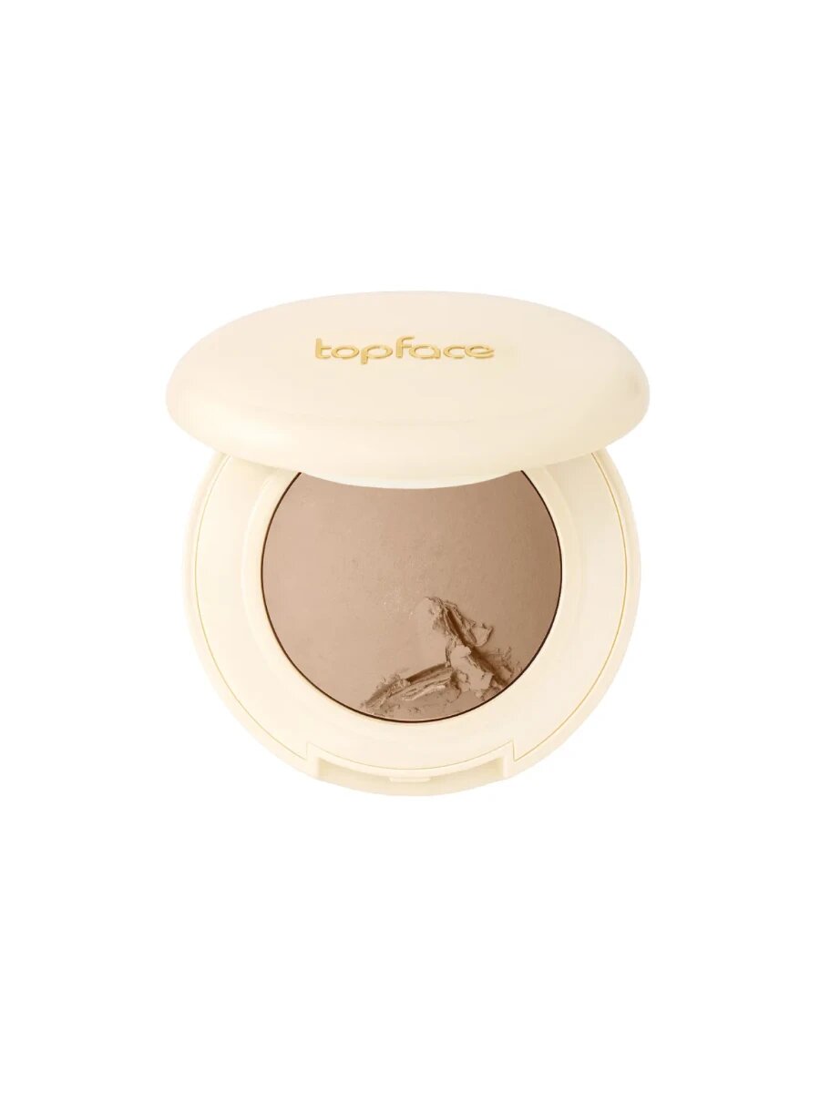 Пудра Topface ProHD Natural Glow Baked Powder, Запеченная пудра для лица, 005 Golden Beige