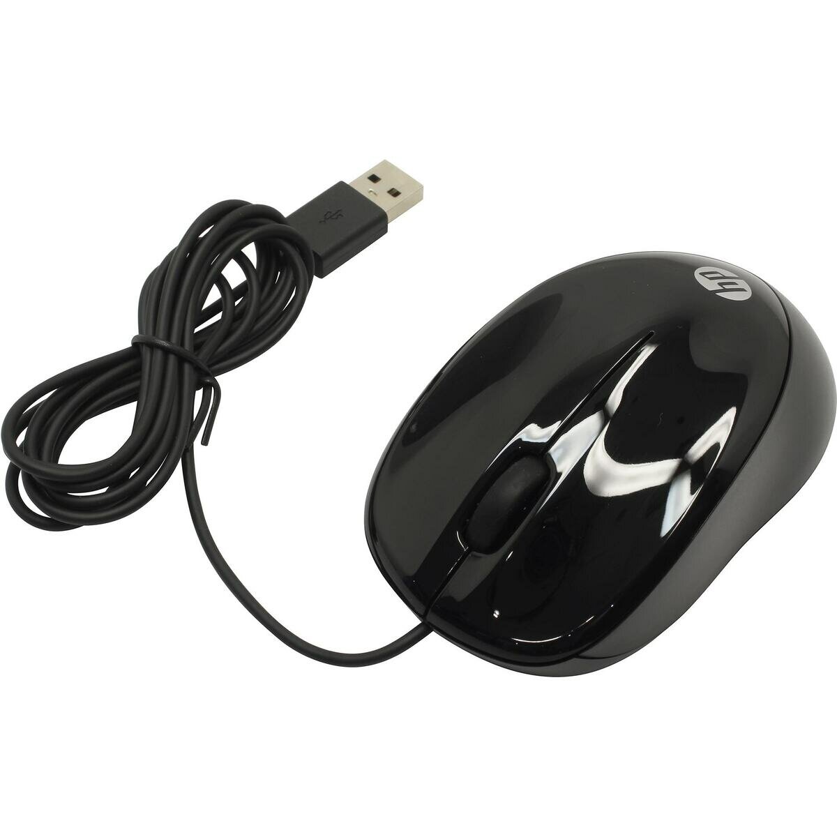 HP Optical Mouse 1000 4QM14AA USB 3btn+Roll — фото 1