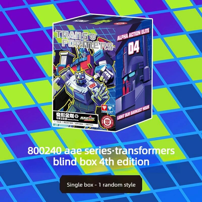 Коллекционная фигурка AULDEY Transformers AAE Series Wave 4 Ultra Magnus Синий, 1PC Blind Box Vol.4