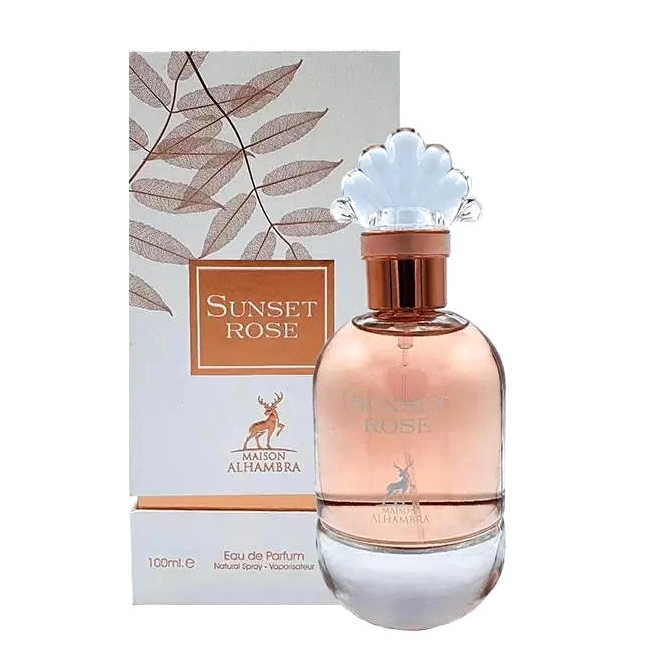 Alhambra Sunset Rose 100 мл для женщин - Альхамбра Сансет Роуз парфюмерная вода, Роза