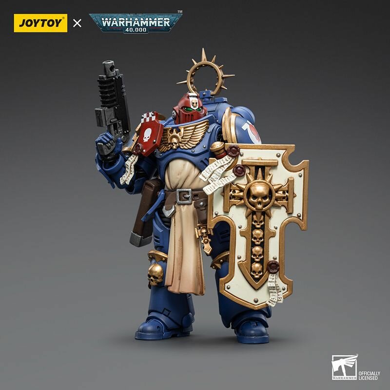 JOYTOY Dark Source Warhammer 40K Extreme Warriors Sword Guard Veteran Trio 1:18 подвижный манекен-солдат игрушка в подарок